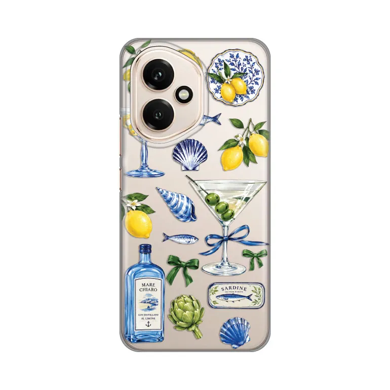 Maska Silikonska Print za Honor 400 Mediterranean Martini