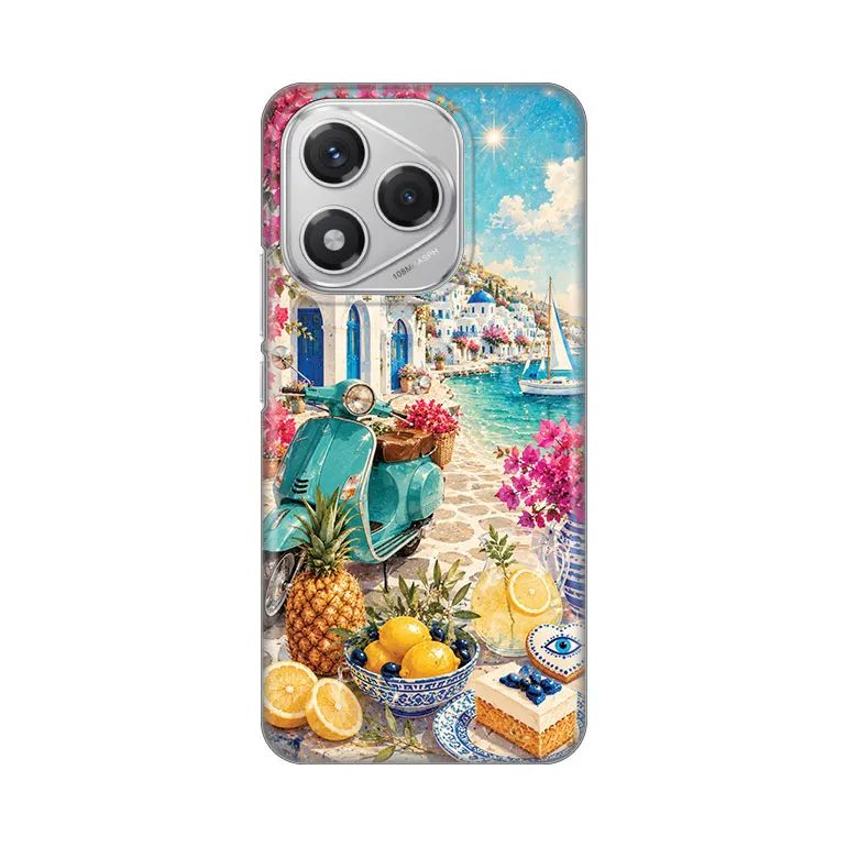 Maska Silikonska Print Skin za Honor 400 Lite Summer in Greece