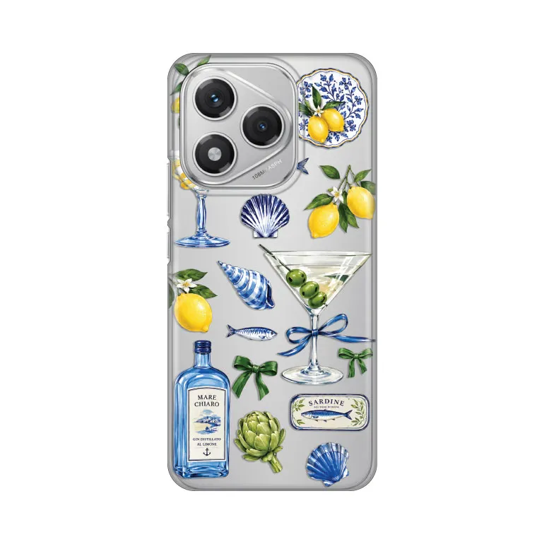 Maska Silikonska Print za Honor 400 Lite Mediterranean Martini