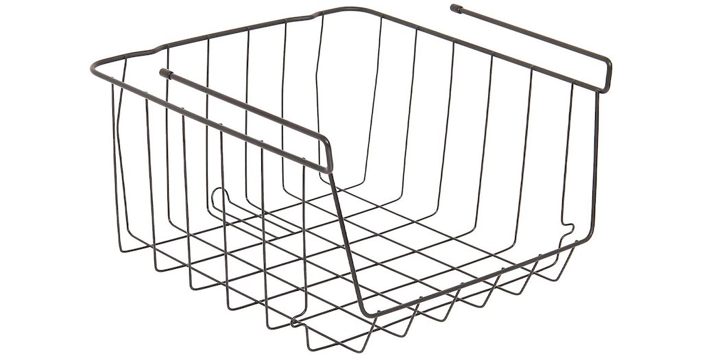 Korpa za odlaganje za ispod police Spacy 30x32x18,6cm crna