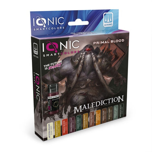 NEW! AMMO of Mig Jimenez IONIC-0463 Malediction Primal Blood Set