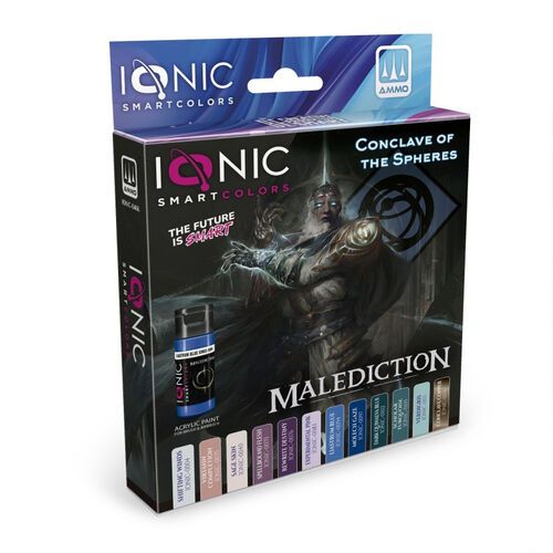 NEW! AMMO of Mig Jimenez IONIC-0466 Malediction Conclave of the Spheres Set