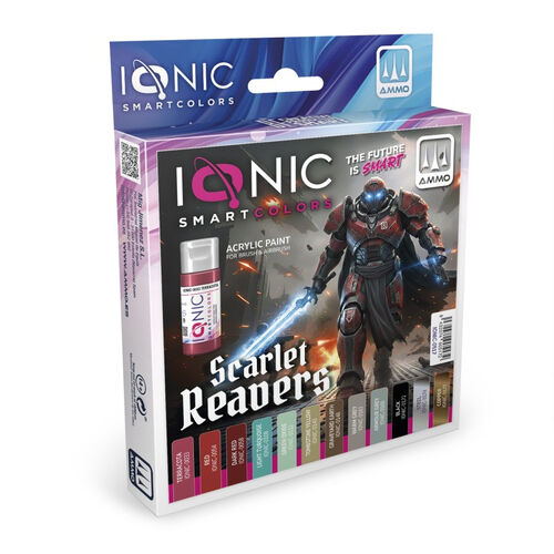 NEW! AMMO of Mig Jimenez IONIC-0517 Scarlet Reavers Set