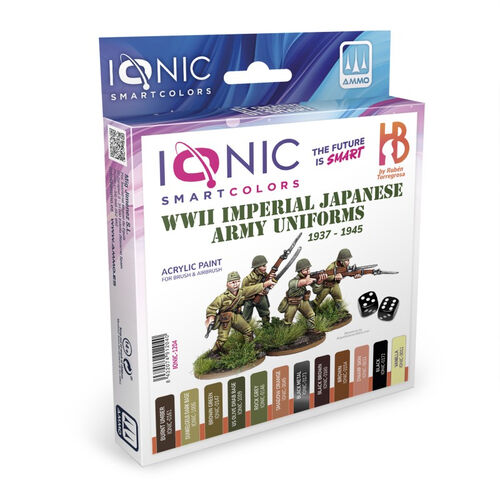 NEW! AMMO of Mig Jimenez IONIC-1204 Imperial WWII Japanese Army Uniforms 1937-1945
