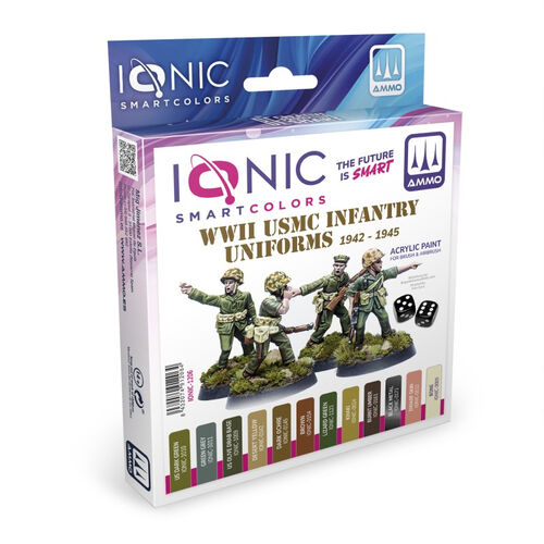 NEW! AMMO of Mig Jimenez IONIC-1206 USMC WWII Infantry Uniforms 1942–1945