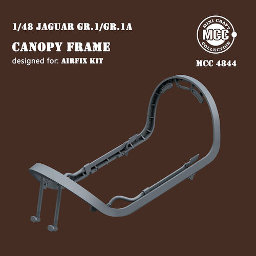 NEW! Mini Craft Collection 4844 SEPECAT Jaguar GR.1 / GR.1A - Canopy Frame (for Airfix Kits / 3D-Printed)