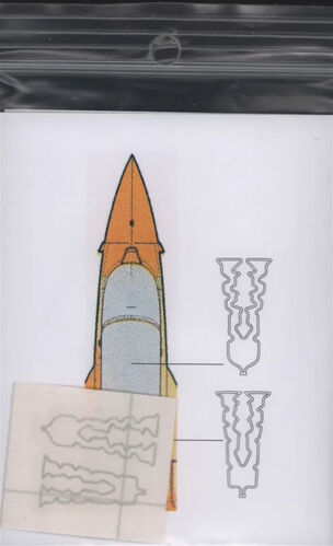 NEW! Flying Leathernecks V48010 Yakovlev Yak-130 - Canopy Det Cord (for Zvezda Kits)
