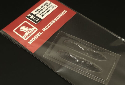 NEW! Brengun L144205 Dornier Do-335 A Pfeil (Single Seat Version) - Vacu Canopy (2 pcs / for Brengun Kits)