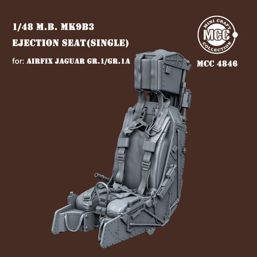 Mini Craft Collection 4846 SEPECAT Jaguar GR.1 / GR.1A - 3D-Printed Martin Baker Mk9b3 Ejection Seat (1 piece / for Airfix Kits)