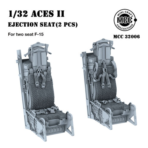 NEW! Mini Craft Collection 32006 F-15 Eagle (Two Seats Versions) - ACES II Ejection Seats (2 pcs / 3D-Printed)