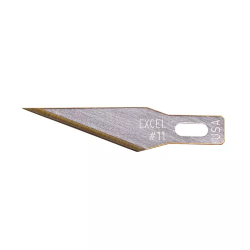 NEW! Excel Hobby Tools 20811 No.11 Zirconium Nitride Coated Blade (5 pcs)