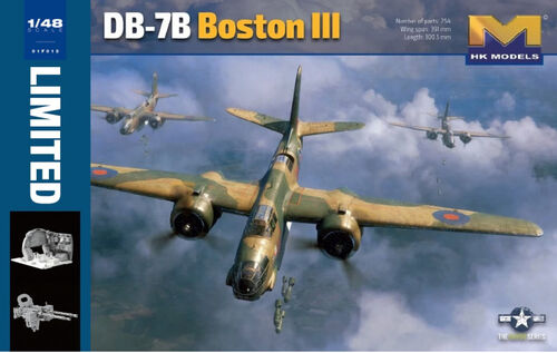 NEW! HK Models 01F015L Douglas DB-7B Boston III - Limited Edition