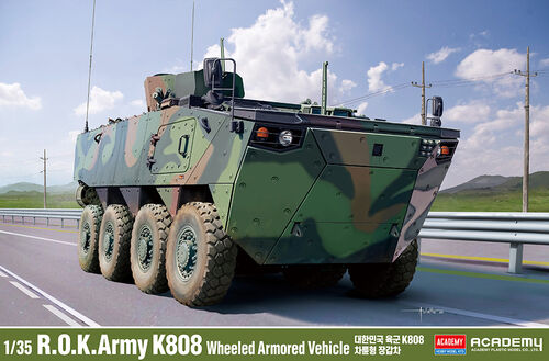 NEW! Academy 13569 Korean Army K808 Wheeled Armoured Vehicle