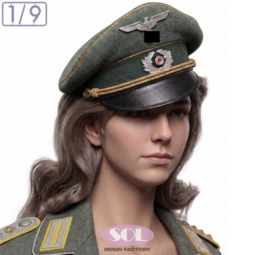 NEW! SOLMODEL MM1029 Linda in a Peaked Cap (1 Figure / 3D-Printed)