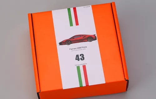 Alpha Model 43008 Ferrari 488 Pista - Special Decals Edition