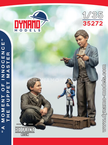 NEW! Dynamo-Models 35272 Civilian - A Moment of Innocence Muppet Master Set (2 Figures / 3D-Printed)