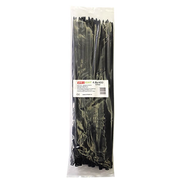 BRILIGHT KABL.VEZICA 4,8X400MM PVC CRNA