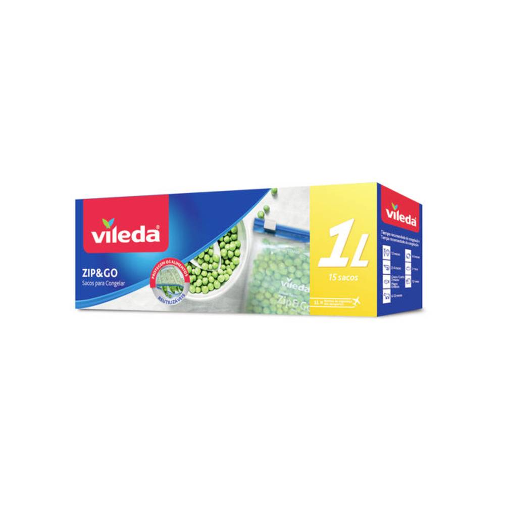 VILEDA KESE ZA ZAMRZIVAČ ZIP&GO 1L 15/1
