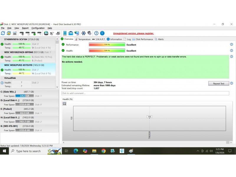 Hdd WD 8 Tb,Sata 6 Gb s #1