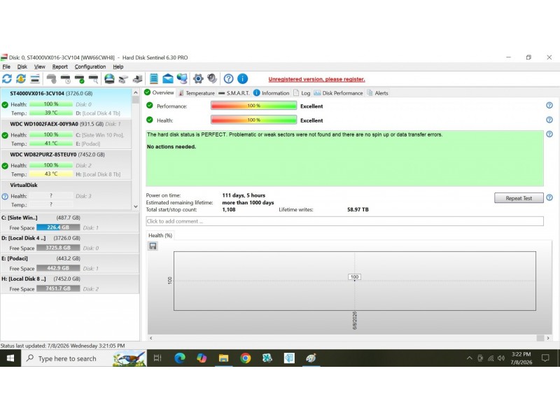 HDD Seagate 4 Tb,proizvodnja mart 2025