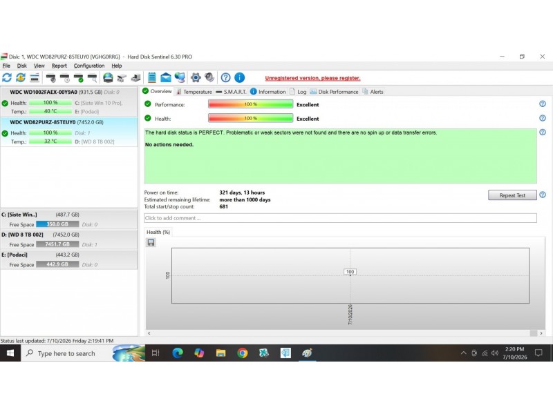 Hdd WD 8 Tb,Sata 6 Gb s #2