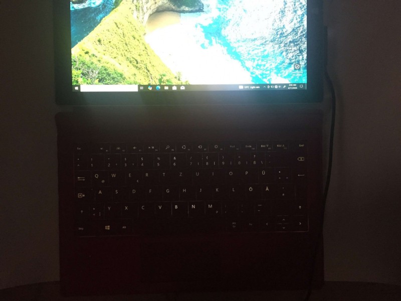 Surface 3 Pro - tastatura