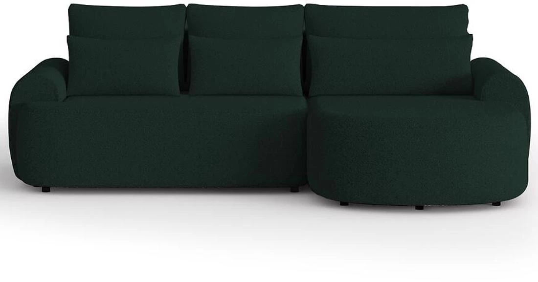 Olivio Premium L Catch Me 12 ugaona garnitura sa ležajem i prostorom za odlaganje 266x170x87 cm zel