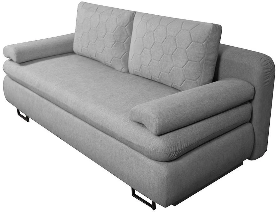 Tori Chill Me 3 trosed s ležajem i prostorom za odlaganje 200x97x101 cm siva