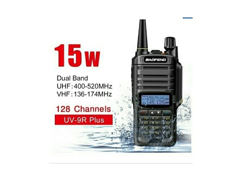 Baofeng 9R Plus NOVO Radio stanica Vodootporna