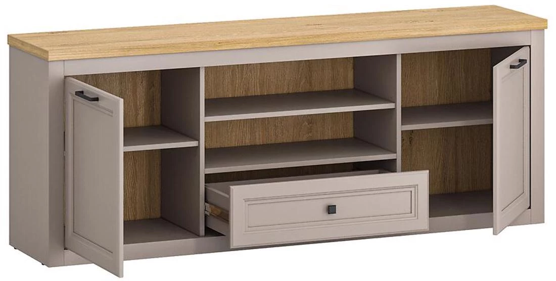 Anna B TV stalak 172x38x67 siva/cremona