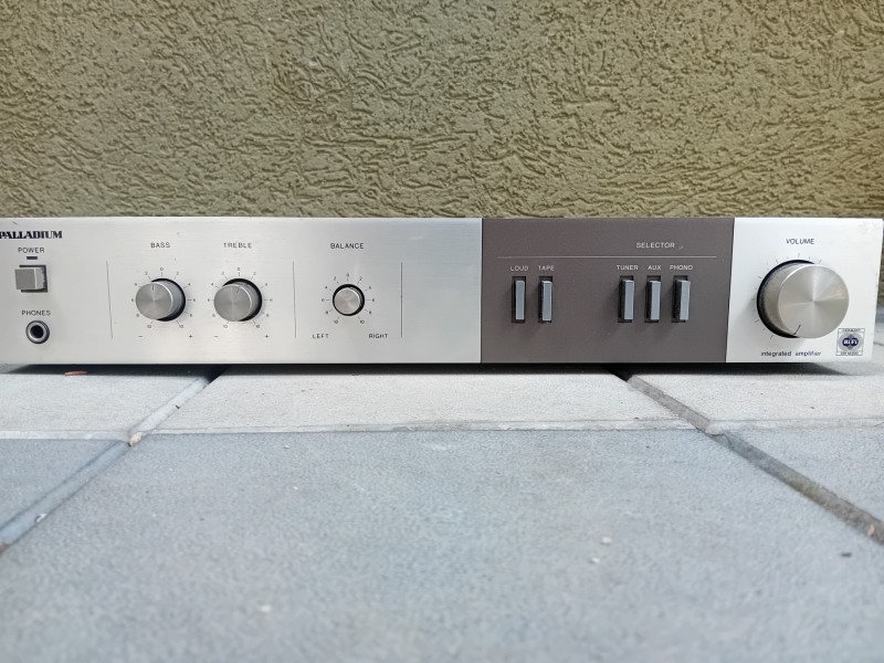 Vintage Paladium stereo integrated Amplifier, Germany