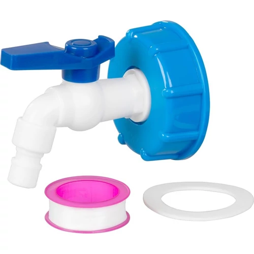 Izvod za IBC kontejner 16mm sa PVC slavinom 3/4"