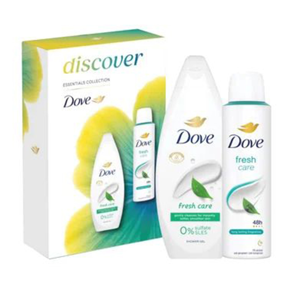 DOVE SET W DISCOVER SG 250ML+DEO 150ML