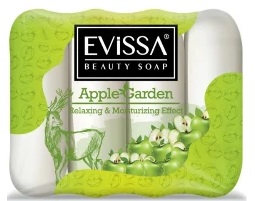 SAPUN EVISSA APPLE GARDEN 4X70G