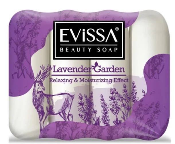 SAPUN EVISSA LAVANDER GARDEN 4X70G