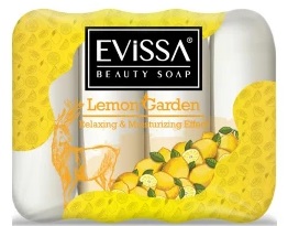 SAPUN EVISSA LEMON GARDEN 4X70G