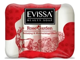 SAPUN EVISSA ROSE GARDEN 4X70G