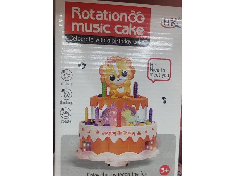 Rodjendanska muzicka torta