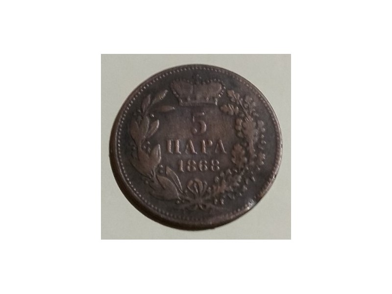 5 para 1868