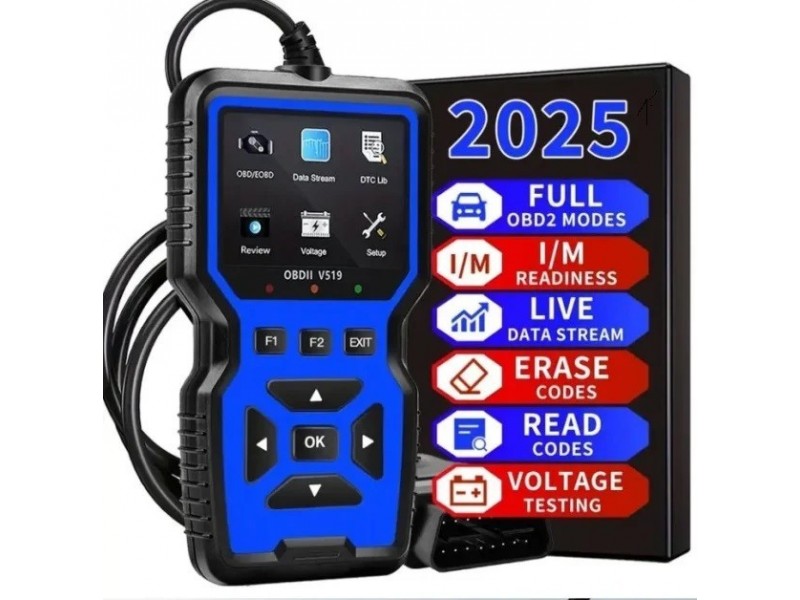 Dijagnostika OBD2 skener V519 kodova sa sopstvenim ekra