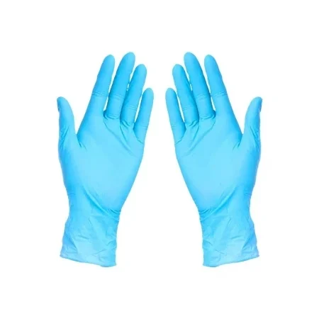 Rukavice nitril 100/1 s plave ( 9100378c )