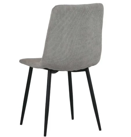 Trpezarijska stolica DC812 Siva /Noge crne mat 520x430x840 mm ( 779-640 )