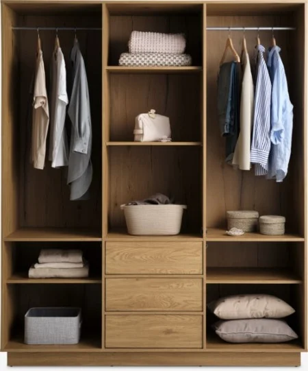 Ormar 180x214 5 vrata 3 fioke topao hrast boja