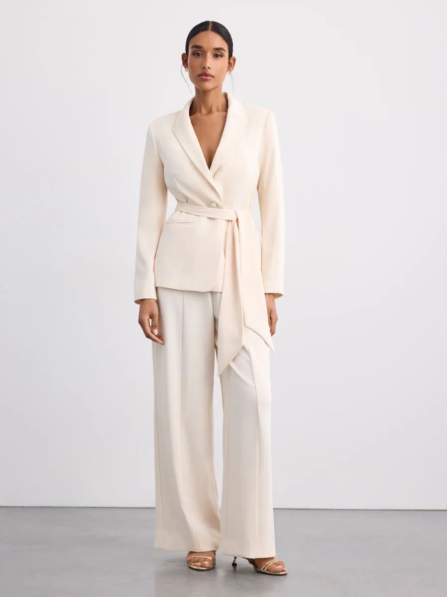 Wide leg pantalone