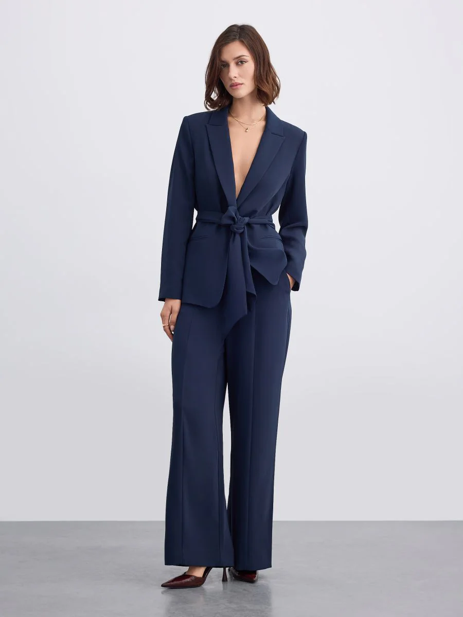Wide leg pantalone