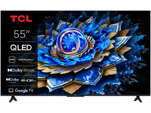 TCL Televizor 55T69C QLED 55'' 4K UHD 60Hz Google TV crna