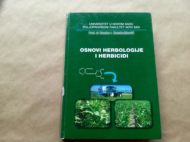 Osnovi herbologije i herbicidi, B.Konstantinović, PoljF