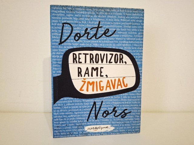 Retrovizor,  rame, žmigavac - Dorte Nors