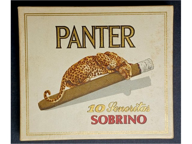 PANTER prazna kutija cigareta