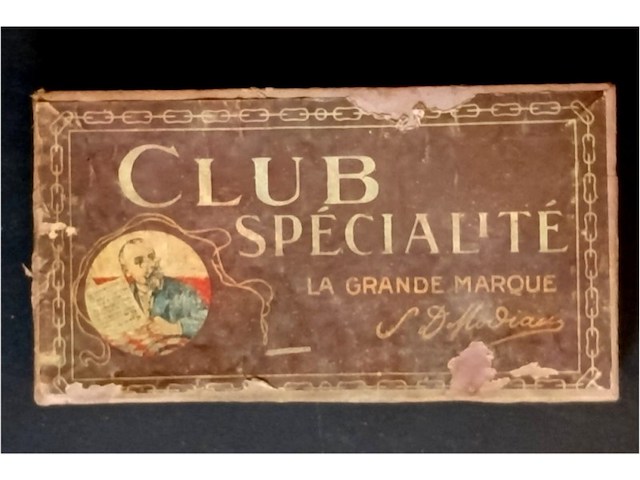 Modiano CLUB SPÉCIALITÉ kutija praznih cigareta